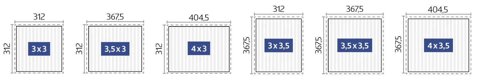 Pergola - moderne Terrassenüberdachung aus Metall - Biohort Österreich