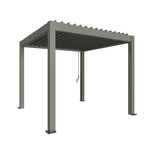 Pergola - moderne Terrassenüberdachung aus Metall - Biohort Deutschland