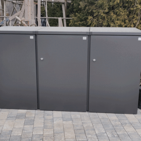 Mülltonnenbox: wasserdicht - Biohort - Biohort Deutschland