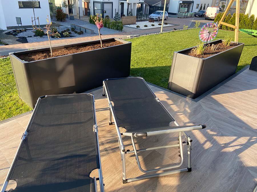 Raised planter box made of metal - Planting bed - Biohort