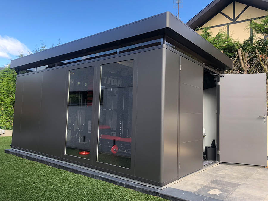 Gartenhaus & modernes Poolhaus aus Metall - Biohort - Biohort Deutschland