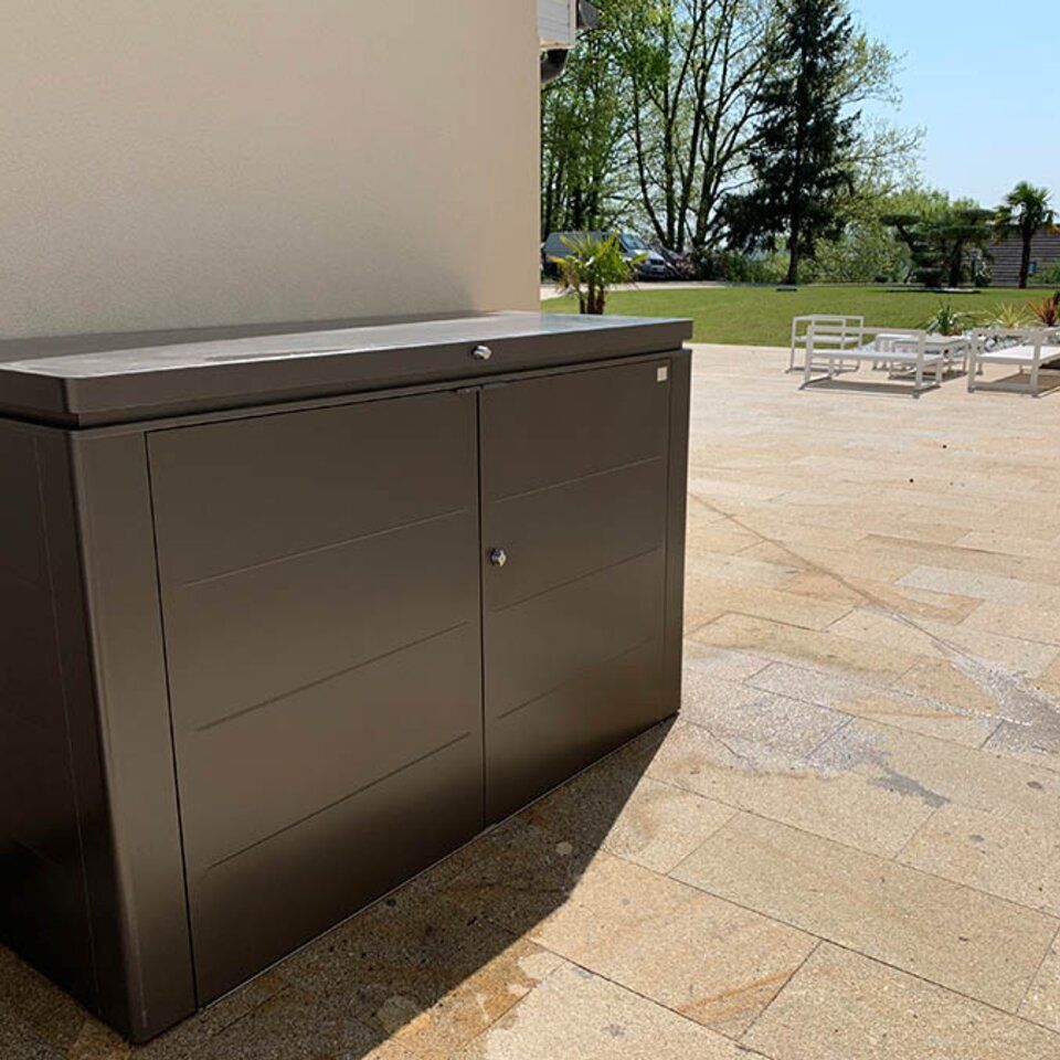Storage cabinets metal for garden & terrace - Biohort - Biohort United ...