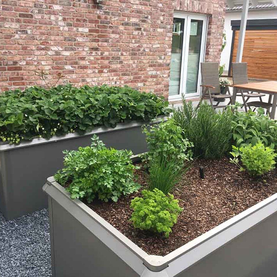 Hochbeet aus Metall: modern & mit Abdeckung - Biohort - Biohort Deutschland