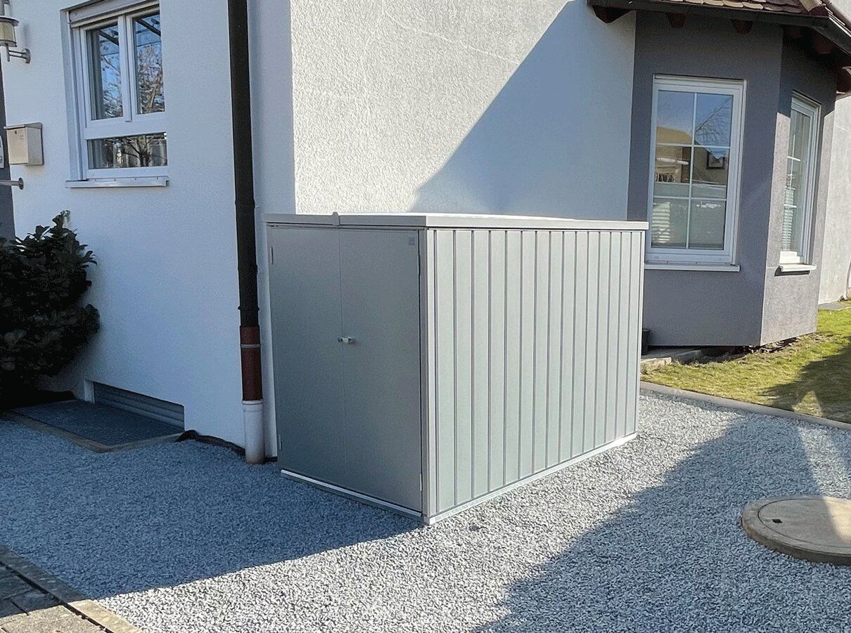 Minigarage aus Metall für das Fahrrad - wasserdicht - Biohort