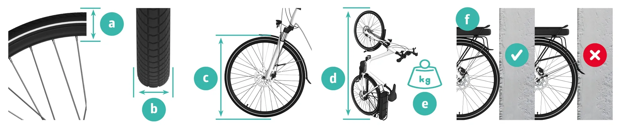 Bikelift voor wand & garage - wandbevestiging - Biohort Nederland