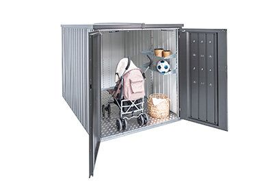 Bike storage: Mini garage made of metal for your bicycle - Biohort ...